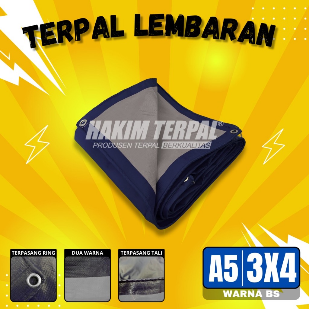 Jual TERPAL LEMBARAN 3X4 A5 DIAMOND | Shopee Indonesia