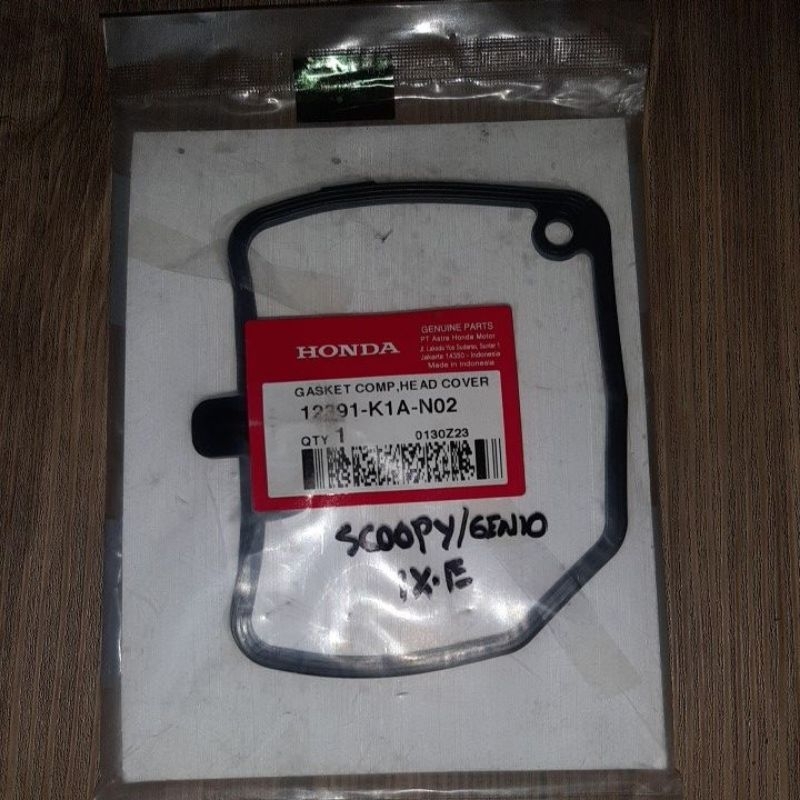 Jual Seal karet gasket cylinder head cover Genio Beat LED ECO Street KIA Scoopy Esp | Shopee ...