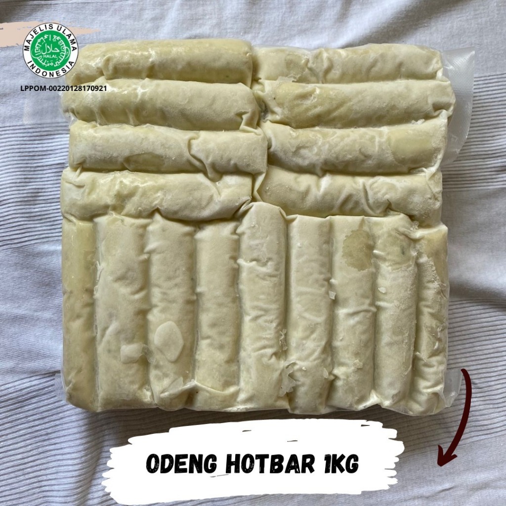 Jual Odeng hotbar kemasan 1kg, odeng otak-otak eomuk fishcake (belum ...