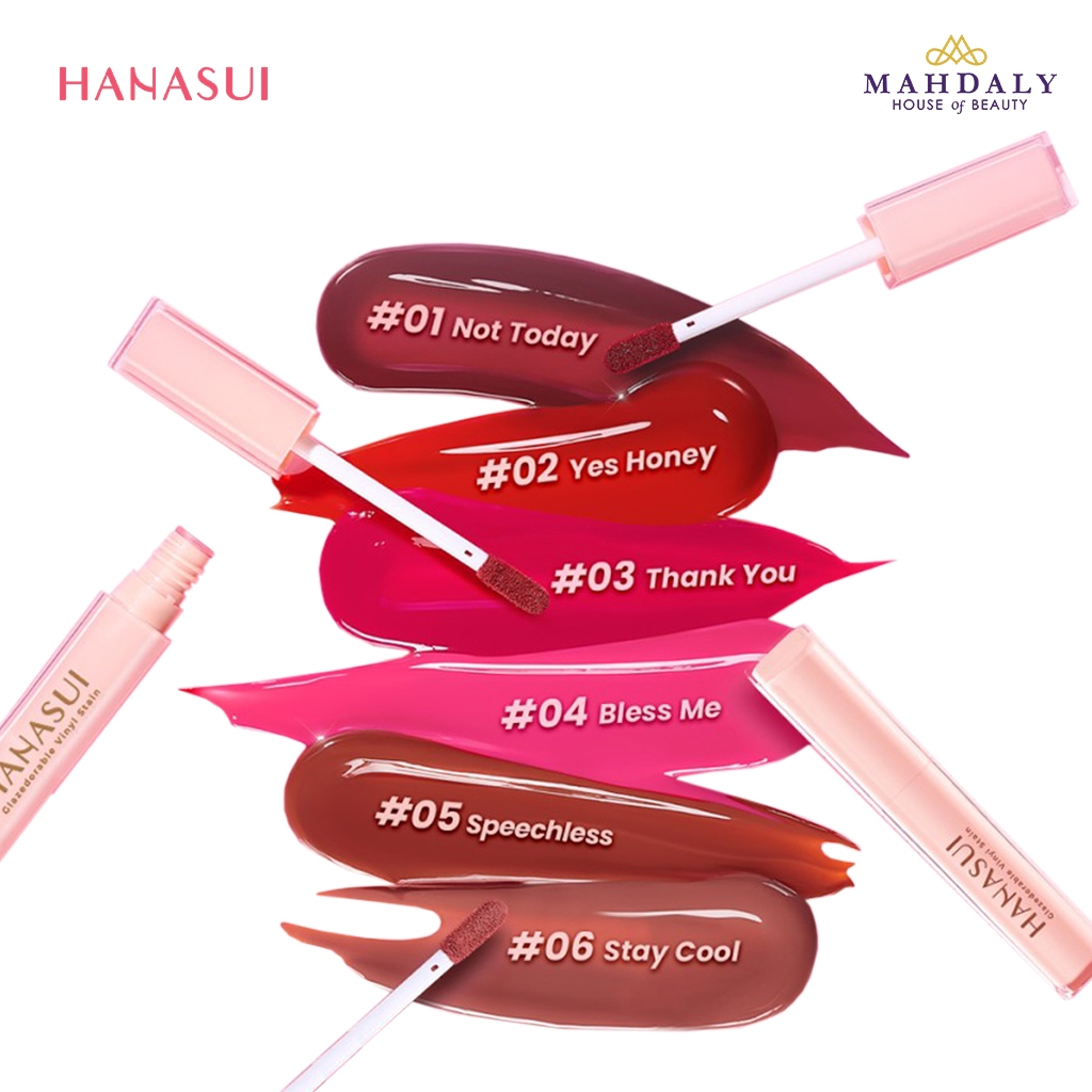 Jual HANASUI GLAZEDORABLE VINYL STAIN | Shopee Indonesia