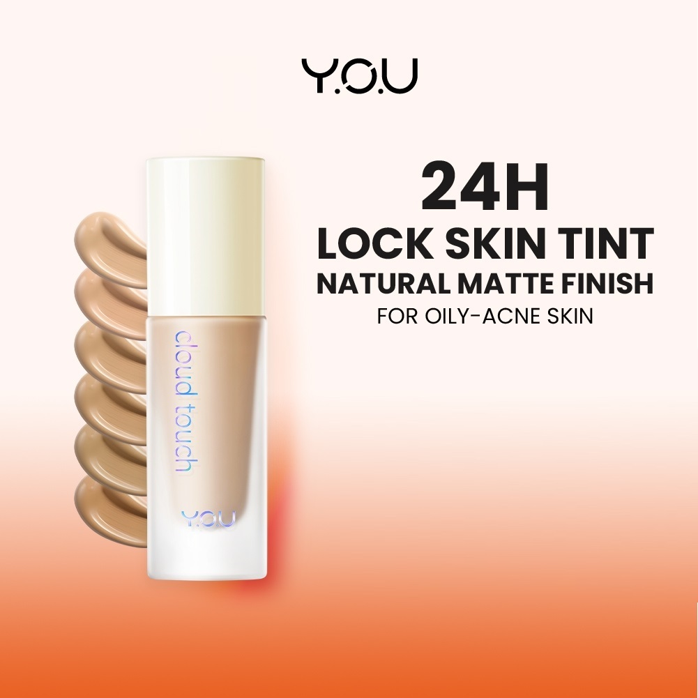 Jual YOU Cloud Touch Blurring Skin Tint Liquid Foundation | Natural ...