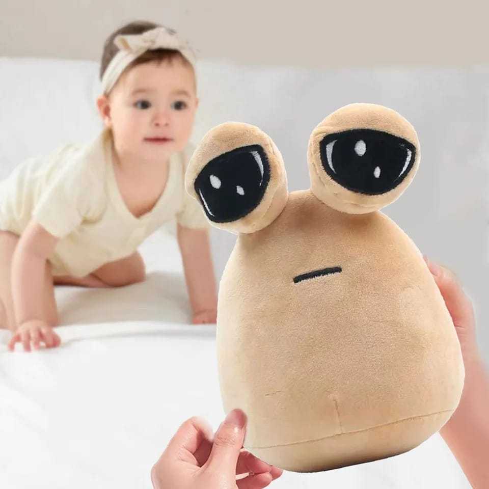 Jual Boneka My Pet Alien Pou Plush Toys Anime Game The Maw Pou Doll ...
