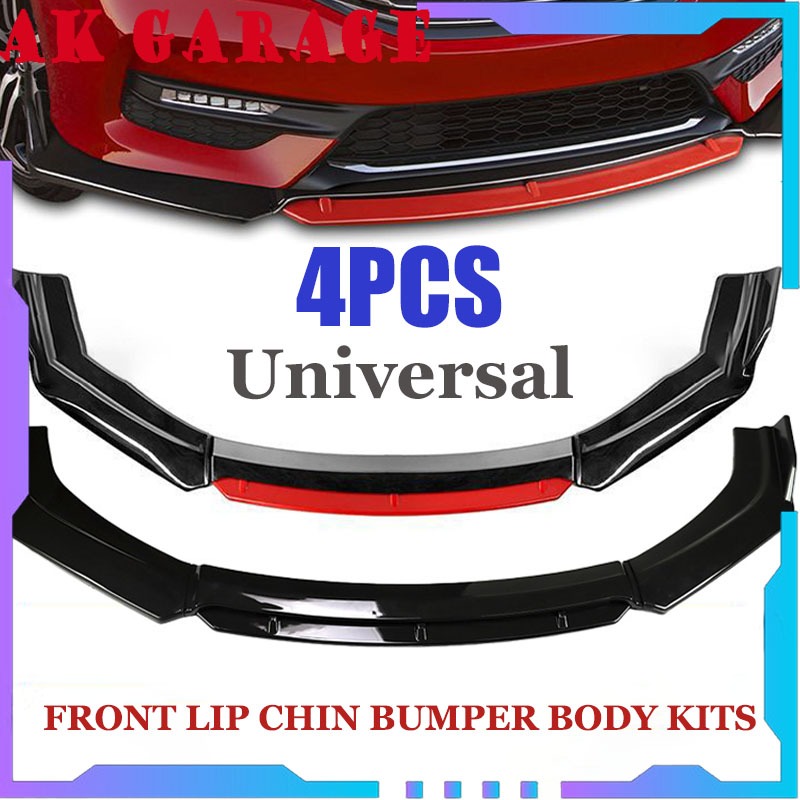 Jual Baru Universal Depan Bibir Dagu Body Kit COCOK UNTUK MOBIL DENGAN ...