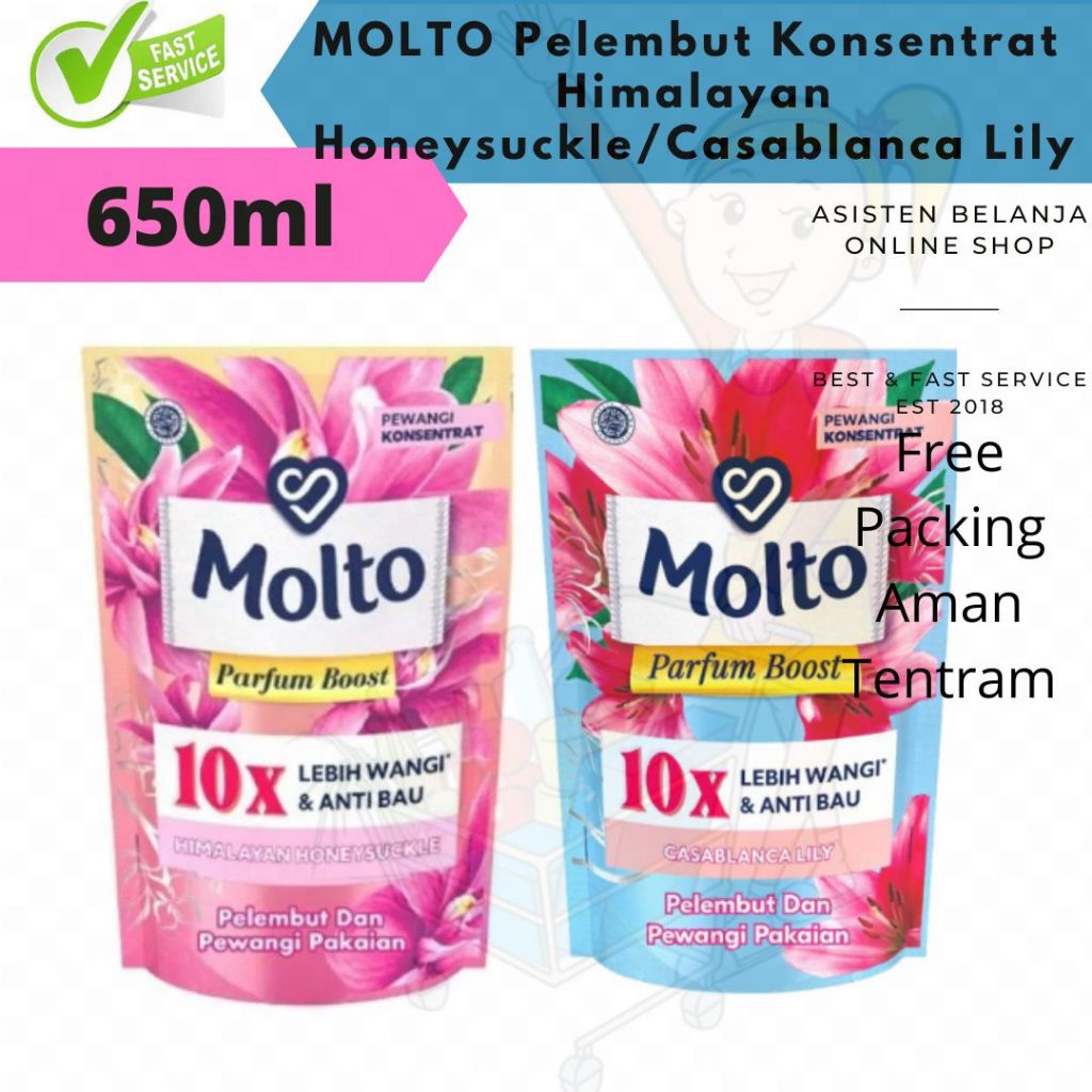 Jual Molto Parfum Boost 650 ml Casablanca Lily / Himalayan Honeysuckle ...