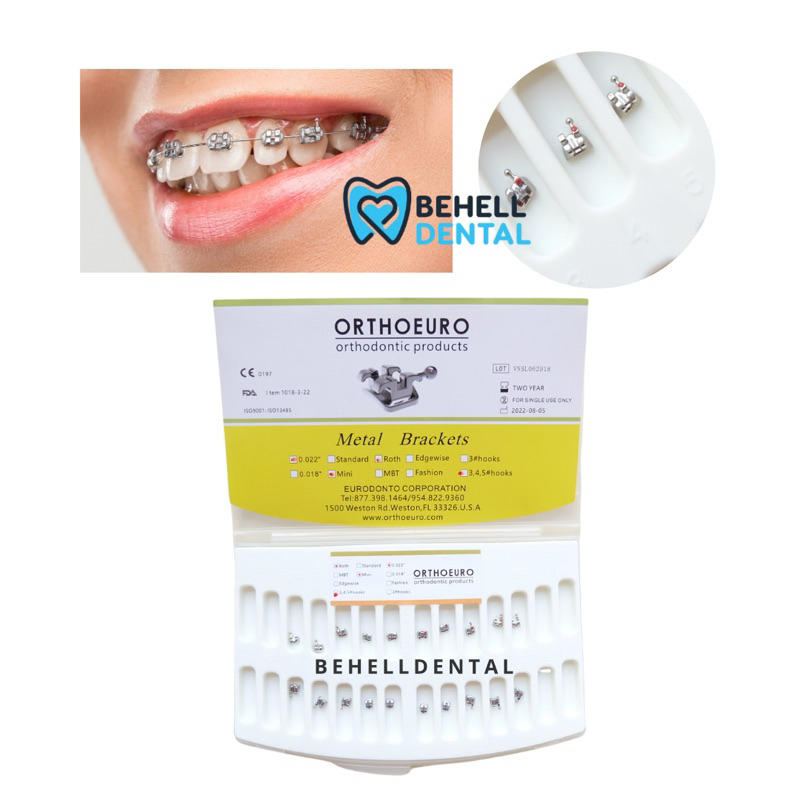 Jual ORI BRACKET BEHEL GIGI ORTHO EURO PREMIUM EROPA - MIM MINI ROTH ...