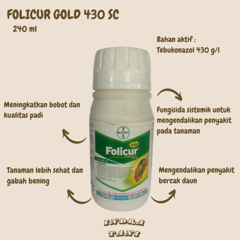 Jual Folicur Gold 430 SC 240ml | Shopee Indonesia