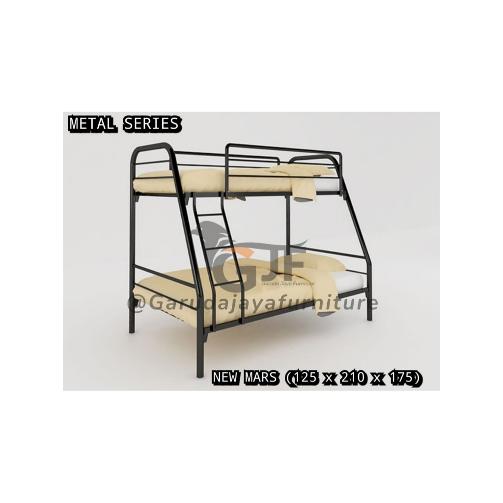 Jual BUNK BED RANJANG SUSUN TINGKAT ANAK / TEMPAT TIDUR TINGKAT KOST ...