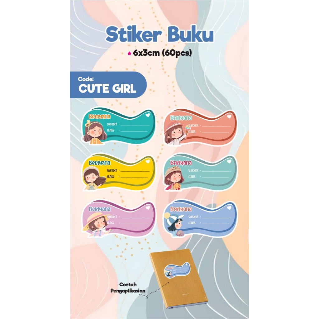 Jual STICKER BUKU WATERPROOF | Shopee Indonesia