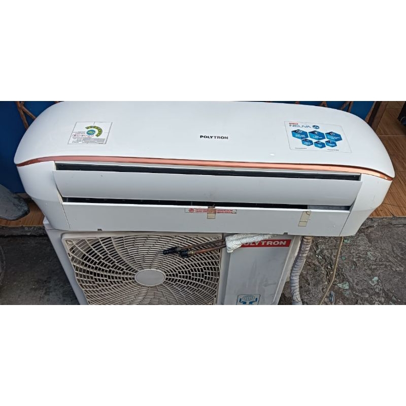 Jual AC Second POLYTRON NEUVA 1/2pk R32 Original+ Pemasangan | Shopee ...