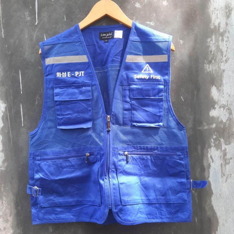 Jual ROMPI VEST TACTICAL PRIA DEWASA SIMPLE SAFETY MULTIFUNGSI OUTDOOR ...