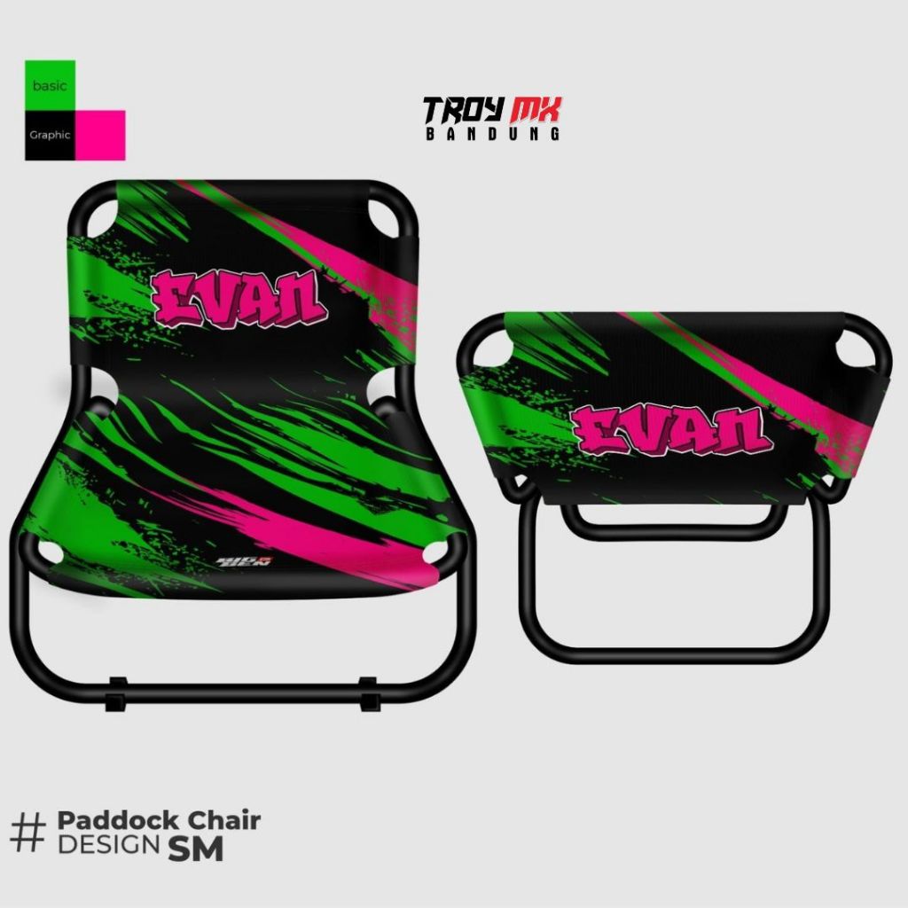 Jual CUSTOM KURSI PADDOCK/KURSI SMALL/KURSI TAMIYA/KURSI BALAP design ...