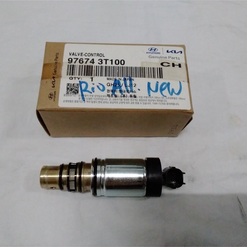 Jual VALVE SOLENOID RIO ALL NEW - MOBIS/ASLI (97674 3T100) | Shopee ...