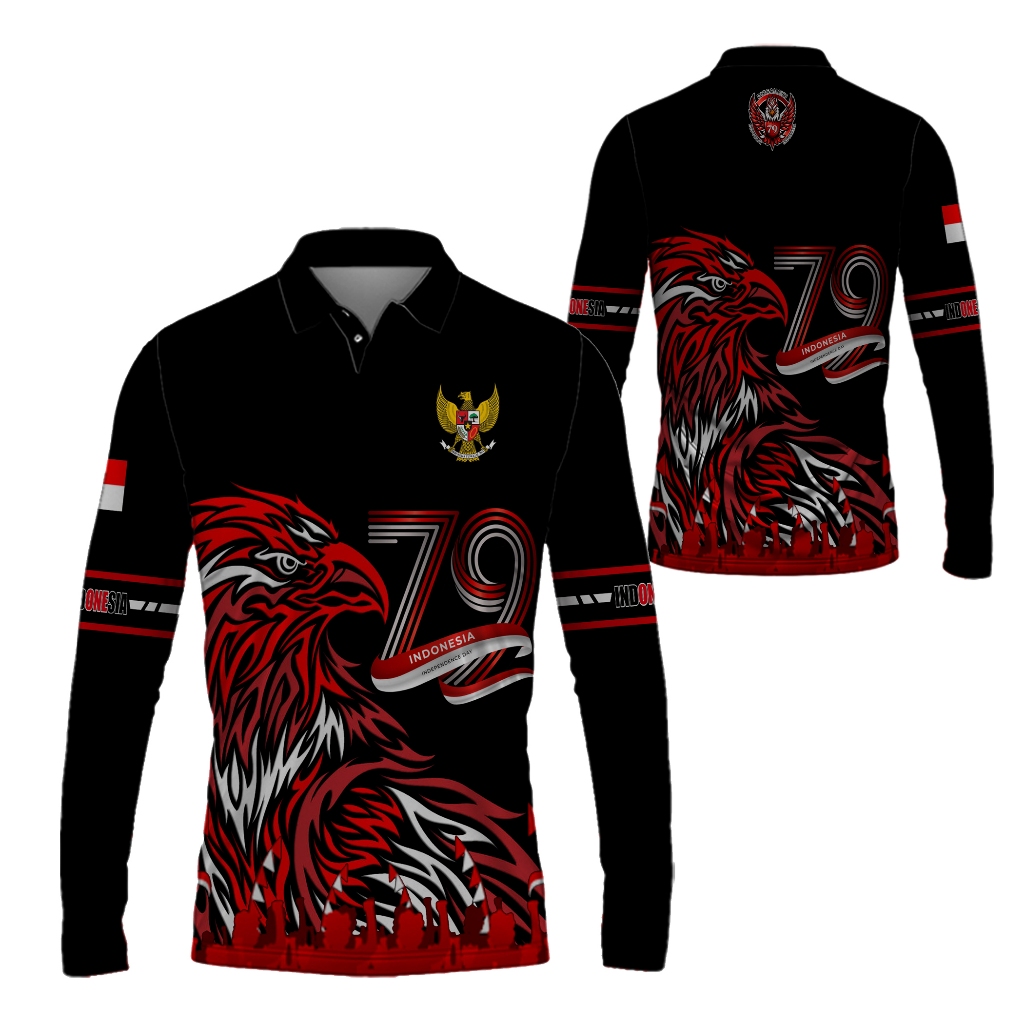 Jual Baju Kaos Polo Jersey 17 Agustus Hut Ri Ke 79 2024 Dirgahayu Kemerdekaan Republik Indonesia ...