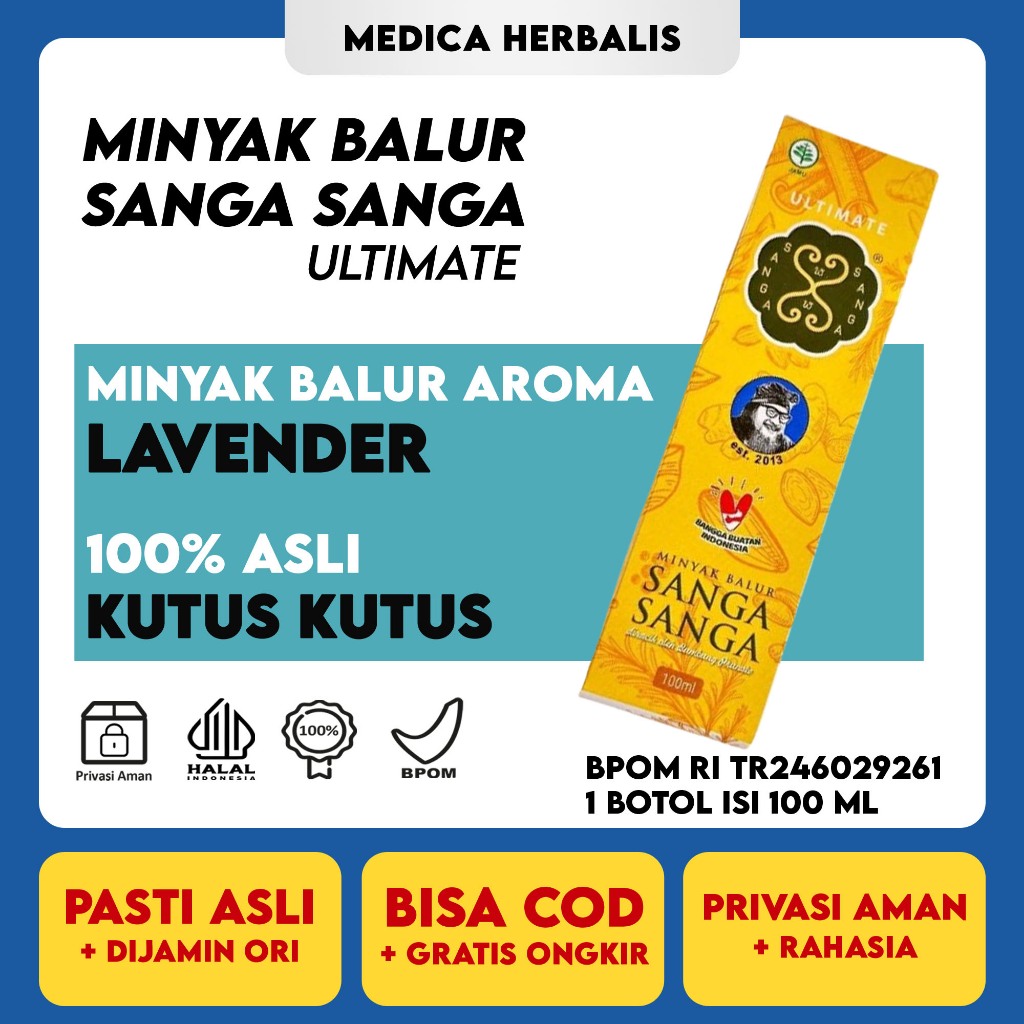 Jual Minyak Balur Kutus Kutus Sanga Sanga Ultimate Original 1 Botol Isi ...