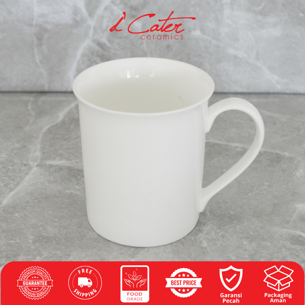 Jual Gelas Mug Keramik K260A Cup Ceramic Cangkir Kopi Es Teh Jus ...