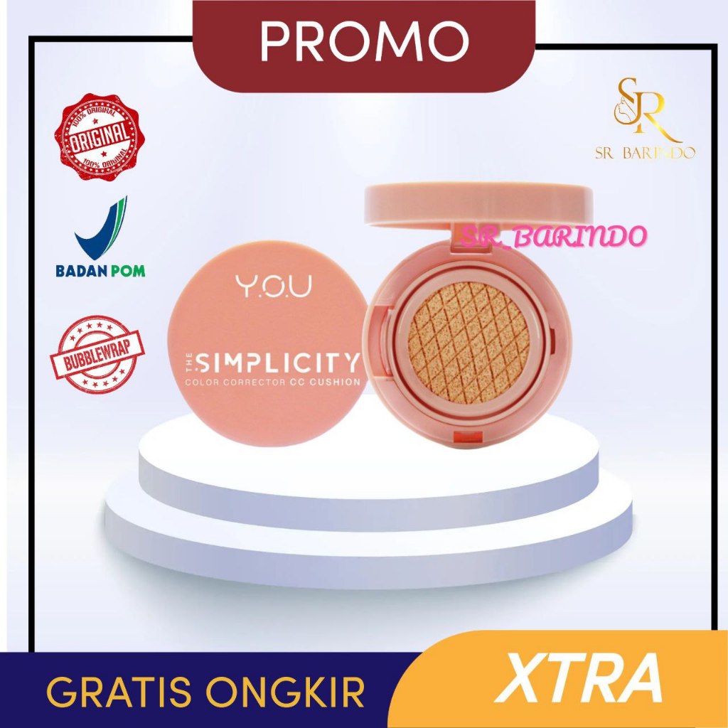 Jual YOU The Simplicity Glowy CC Chusion (NEW PACKGING) | Shopee Indonesia
