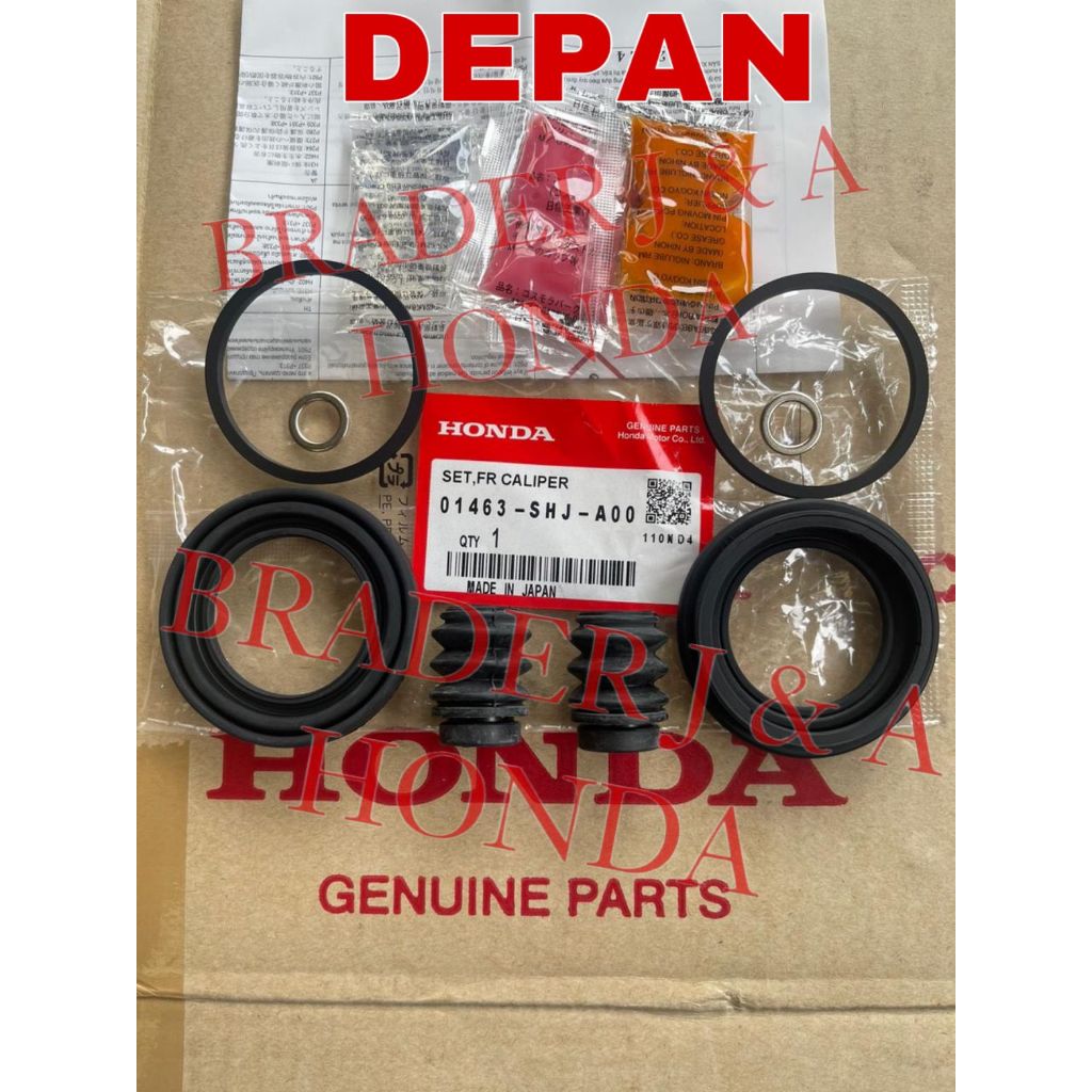 Jual SEAL REPAIR KIT CALIPER PISTON DISC BRAKE REM RODA DEPAN CRV GEN 3 4 5 6 TURBO PRESTIGE RS ...