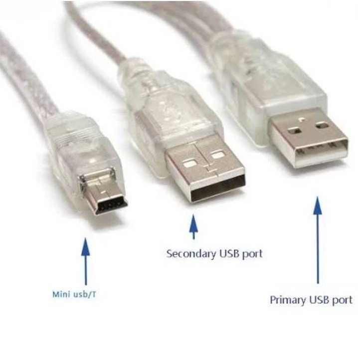 Jual Kabel Data Hardisk HDD External Portable USB 2.0 Cabang 5 Pin ...