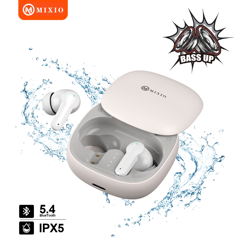 Jual MIXIO X10 SUPER BASS TRUE WIRELESS BLUETOOTH EARPHONE TWS MINI ...