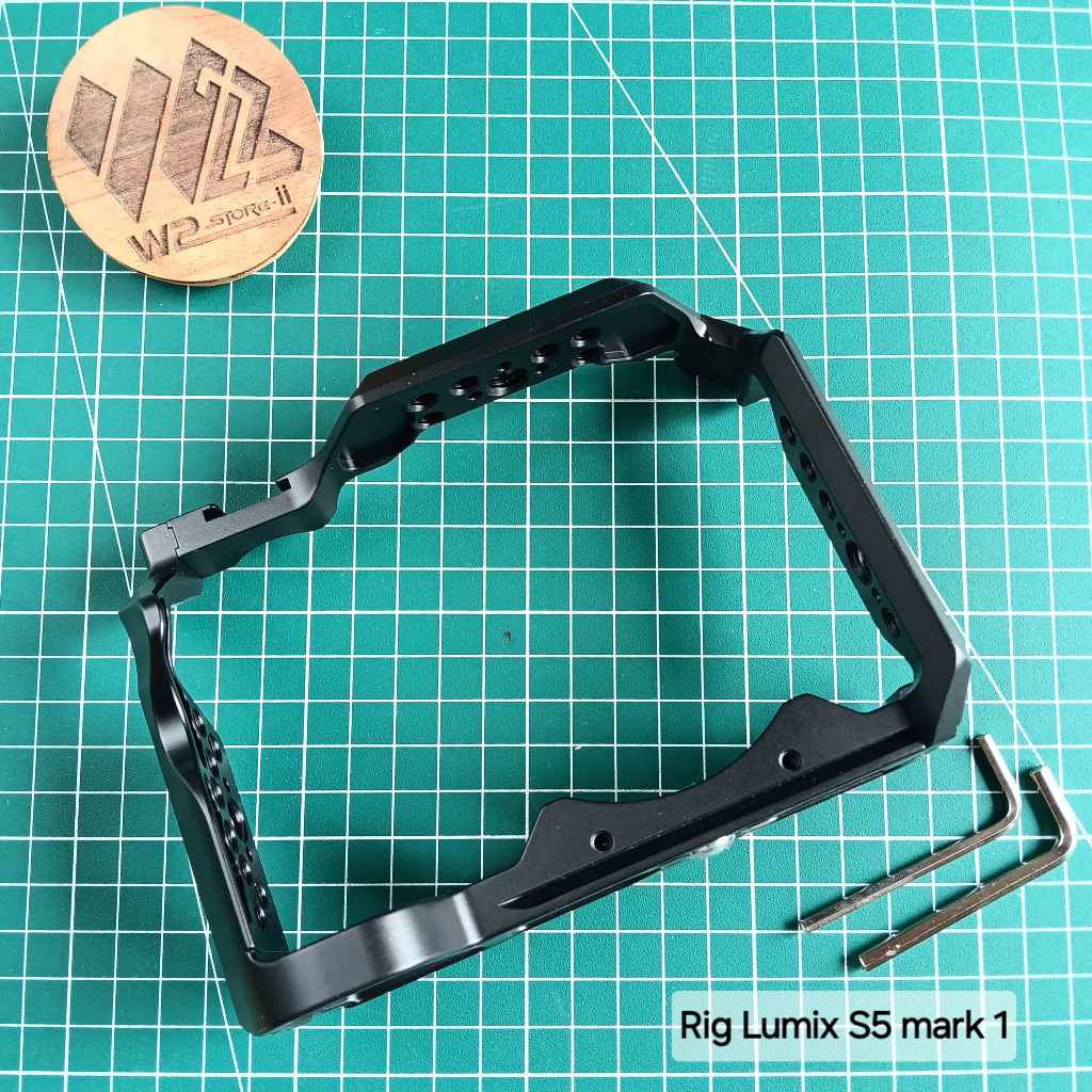 Jual Cage Rig Bracket Grip Camera for Panasonic Lumix S5 | Shopee Indonesia