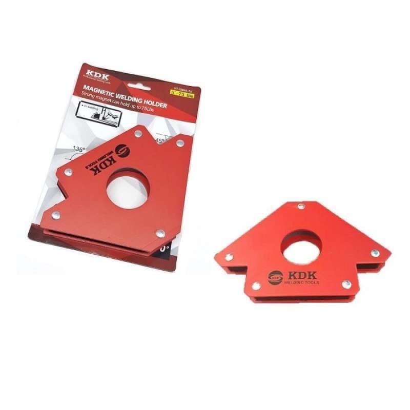 Jual KDK Siku Magnet 5 Inch 75LB Pemegang Besi Las Sudut 45 90 135 ...