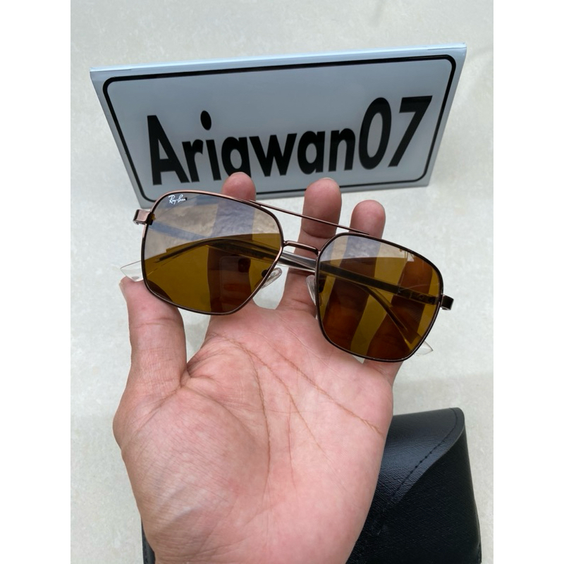 Jual kacamata Klasik Ray-Ban RB 5668 frame coklat kaca coklat | Shopee ...