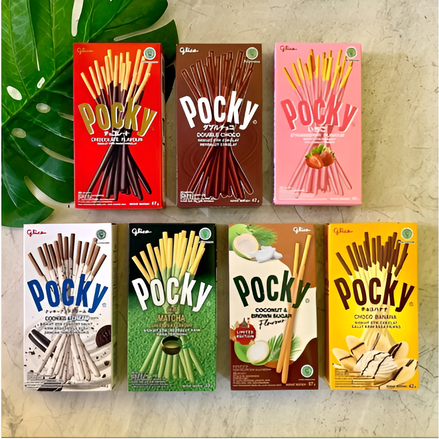 Jual Pocky Box Ukuran Besar All Variant Semua Rasa 47 gram 45 gram ...