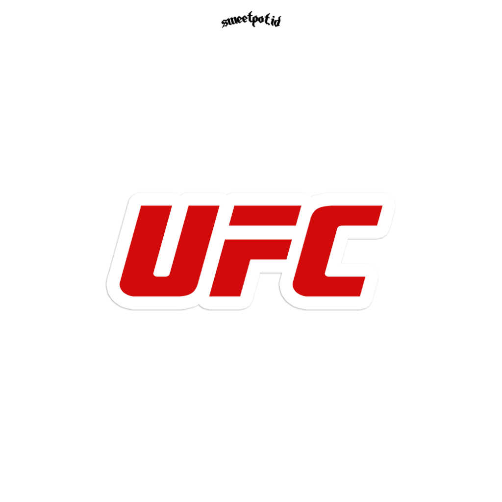 Jual STICKER UFC ULTIMATE FI*GHTING CHAMPIONSHIP / SMACK DOWN / ROYAL ...