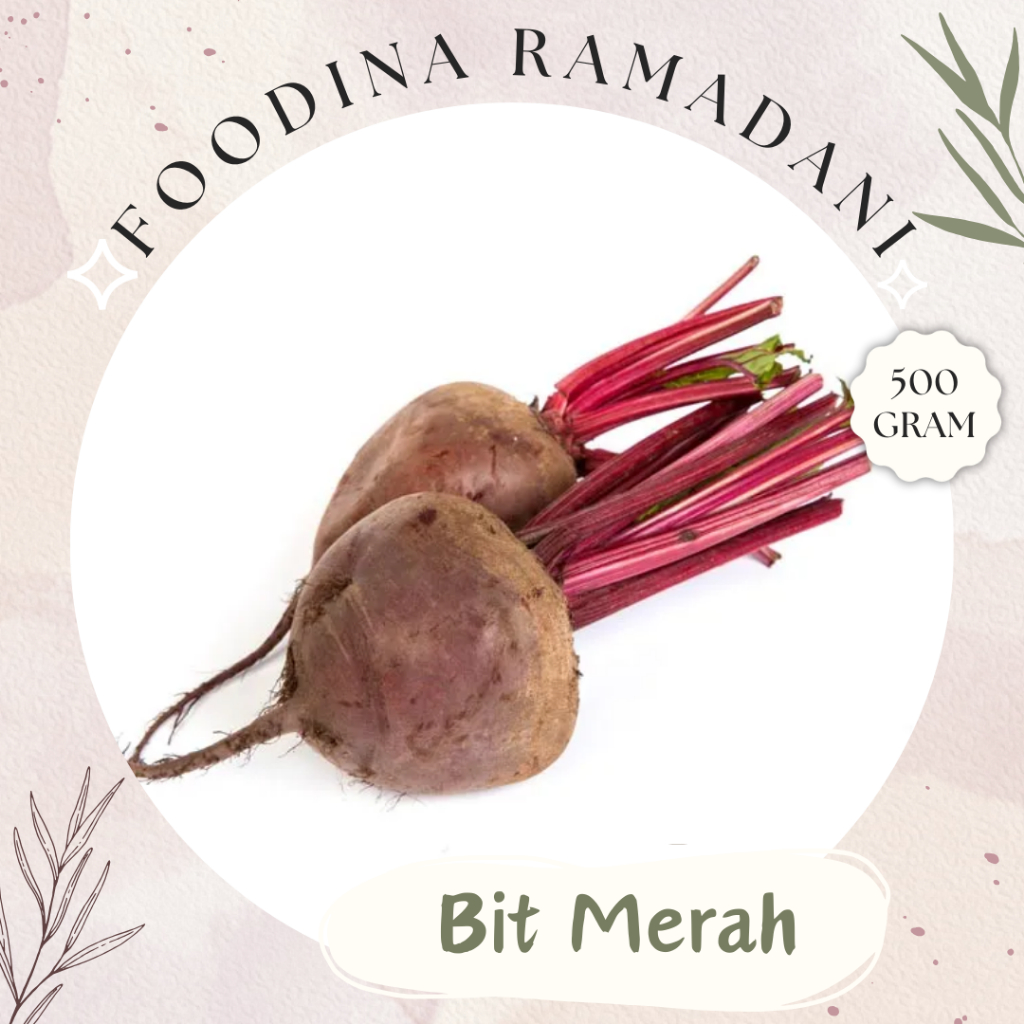 Jual BIT Merah - Beetroot Fresh [ Berat 500gr ] Harga Per 0,5 KG ...