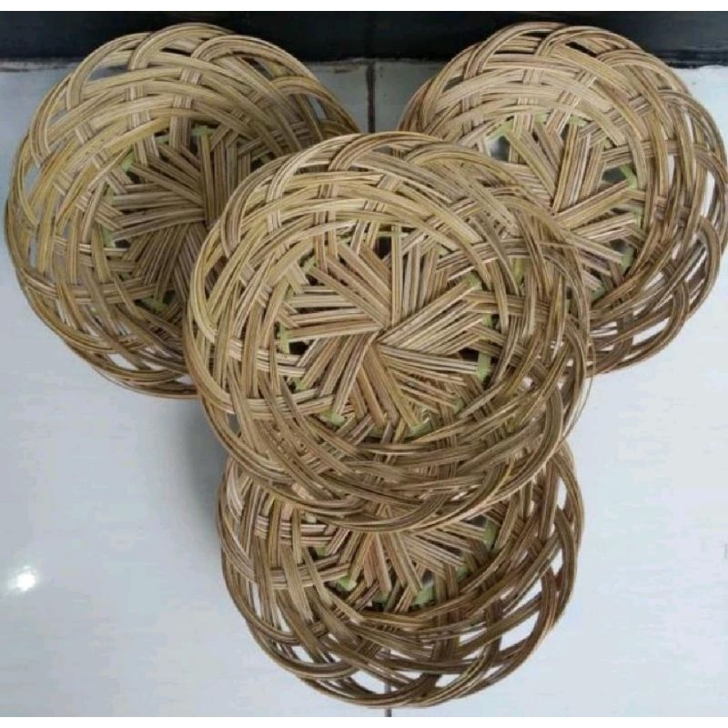 Jual Piring Lidi anyaman Kuat Tidak Mudah Patah kokoh hiasan foto ...