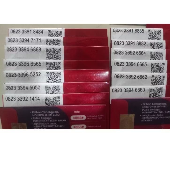 Jual Promo Kartu Perdana Nomor Cantik Prepaid Sim Card Telkomsel Prabayar Simpati ABAB AAAB AABB ...