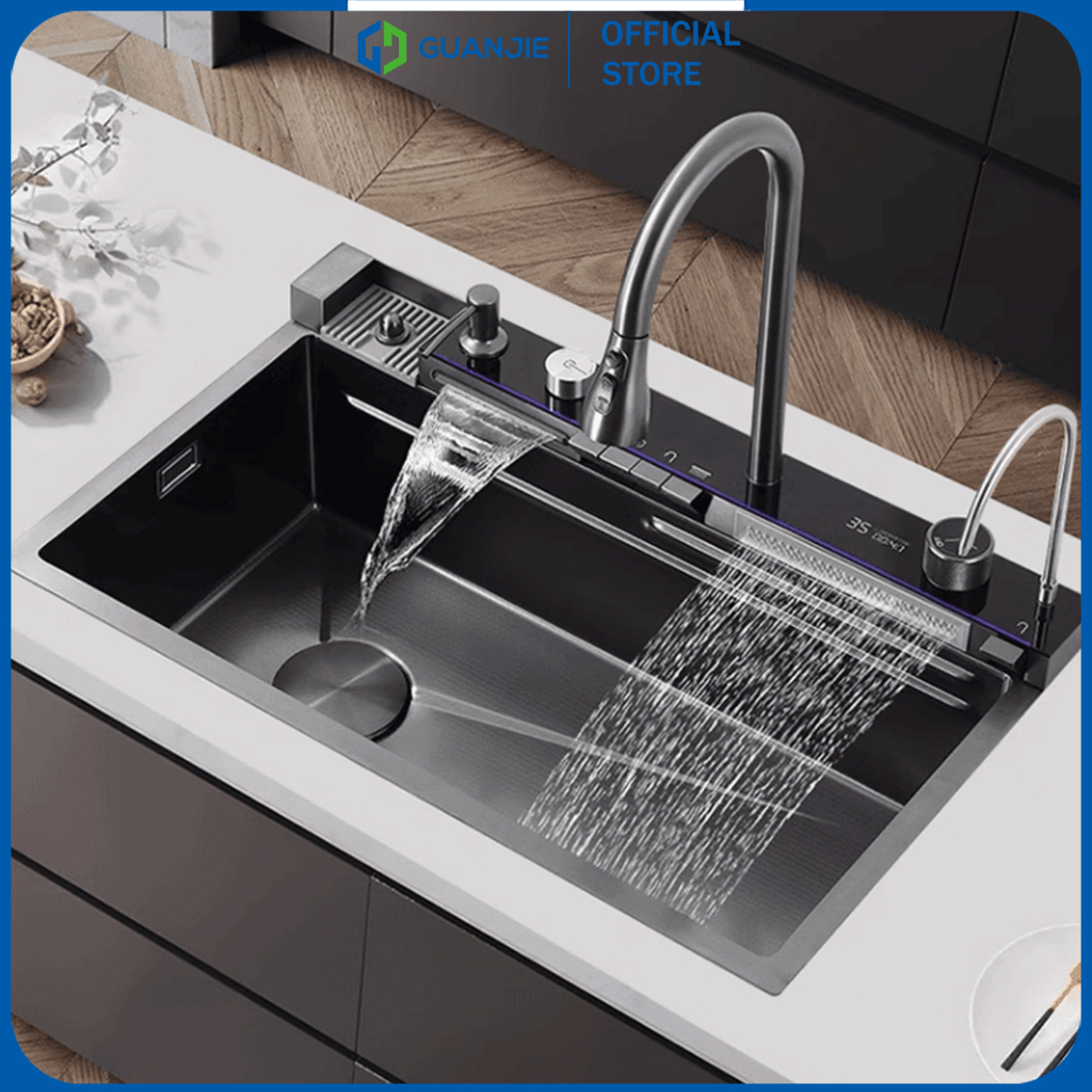 Jual GUANJIE - Kitchen Sink Wastafel Stainless Steel Bak Cuci Piring ...