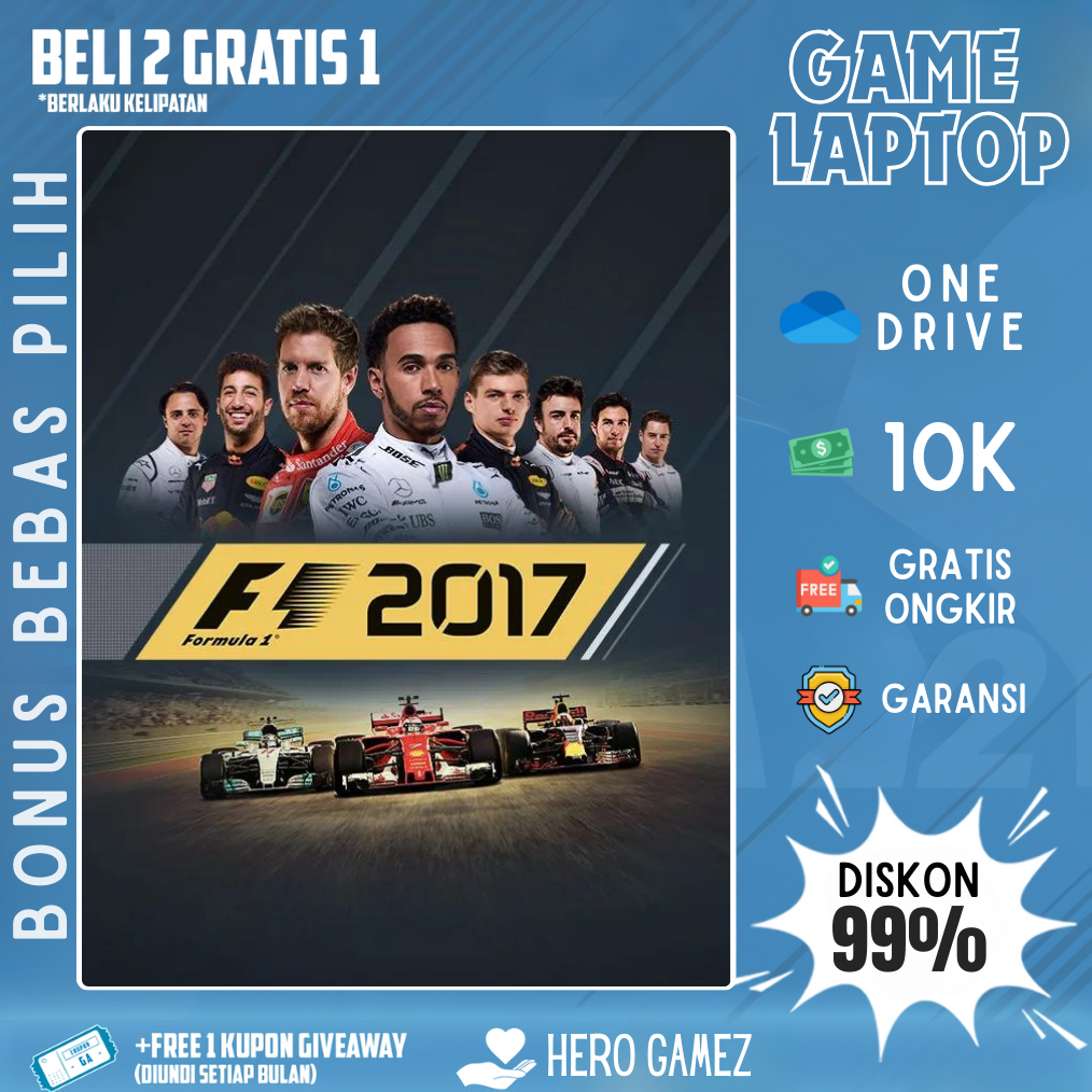 Jual F1 2017 - LINK DOWNLOAD - GAME PC - GAME LAPTOP - GAME OFFLINE ...