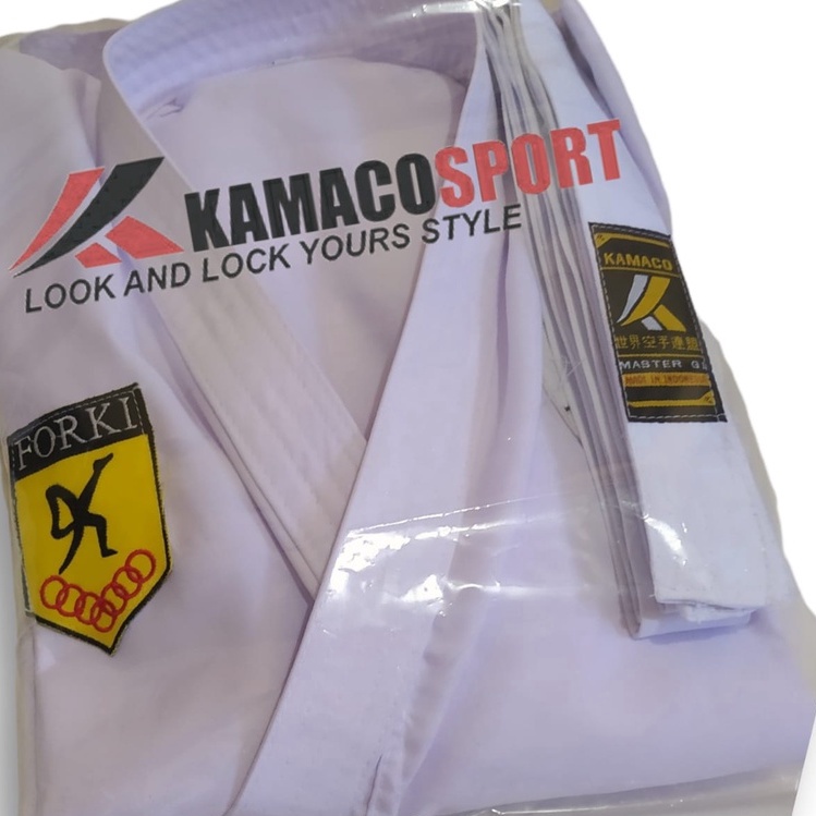 Jual Paling Terjamin Baju karate anak LOGO Forki dan Inkai Lemkari KKI ...