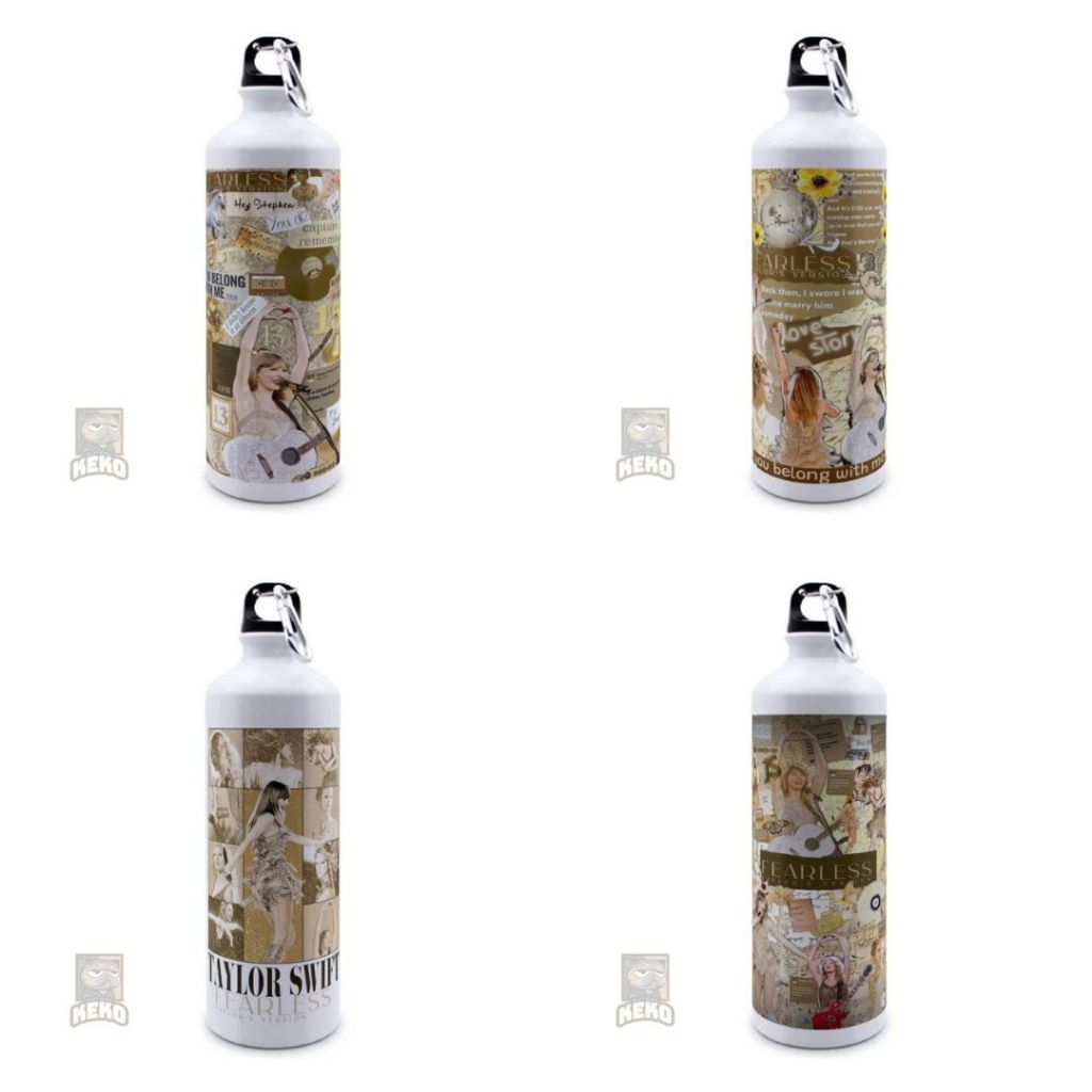 Jual Botol Sport Taylor Swift album Love fearless Collage aesthetic ...