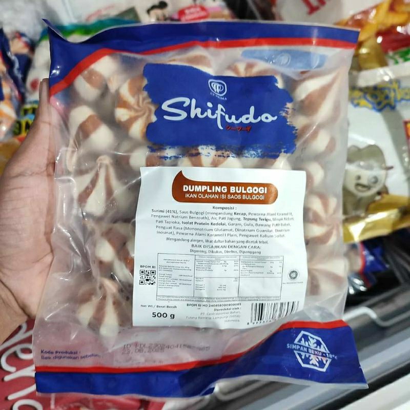 Jual dumpling bulgogi 500gr shifudo/shifudo dumpling bulgogi | Shopee ...