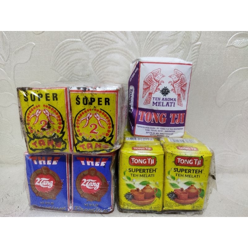 Jual TEH 2 TANG PREMIUM TUBRUK 1 PACK ISI 10 / TEH 2 TANG SUPER KUNING ...
