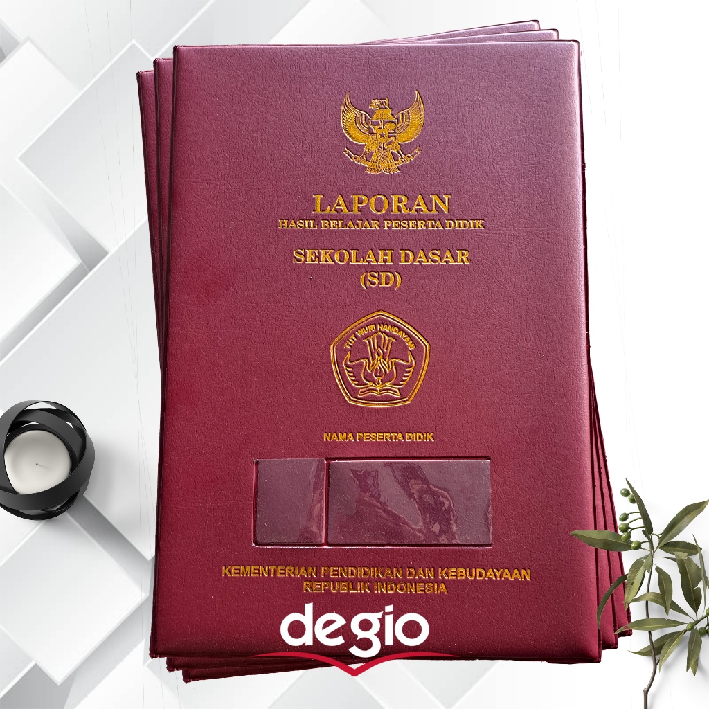 Jual Map / sampul Raport kelulusan SD tanpa minimal order | Shopee ...