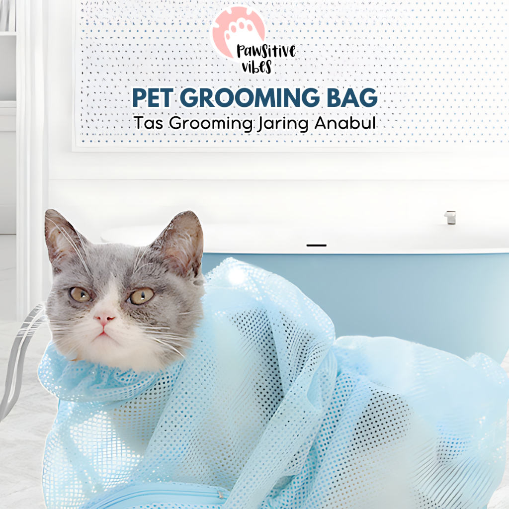 Jual Pet Grooming Bag - Pet Shower Bath Kantong Mandi Kucing Anjing ...