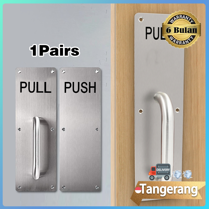 Jual Push Plate Pull Plate Push Handle Stainless Handle Pintu Dorong ...