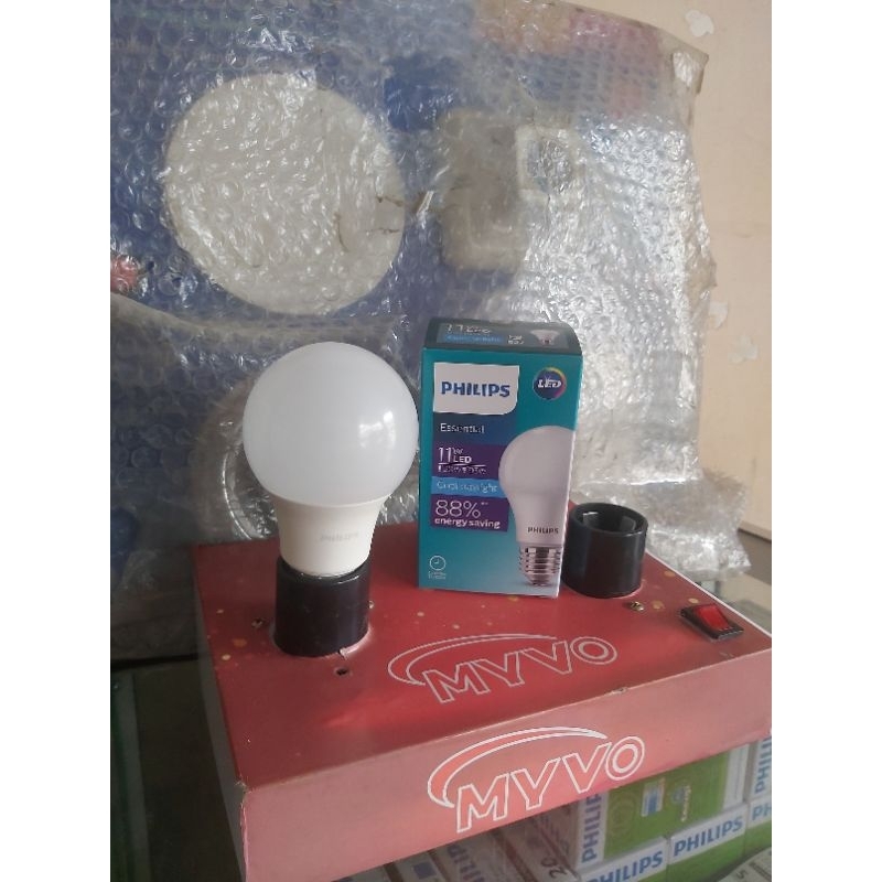 Jual PHILIPS LED 11 WATT COOL DAYLIGHT 1250 LUMEN Lampu led bulb ...