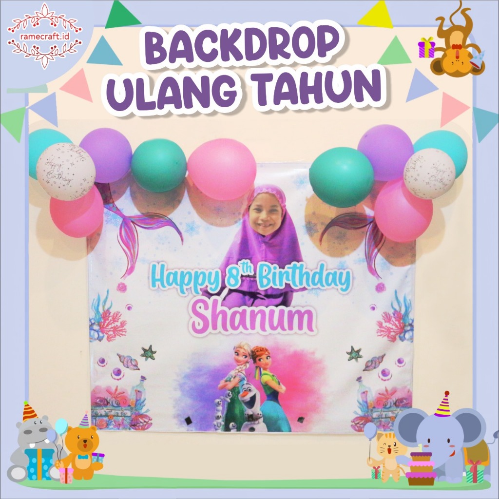 Jual CETAK BANNER/MMT/ UNTUK ULTAH/ 2x2 M/CUSTOM DESIGN | Shopee Indonesia