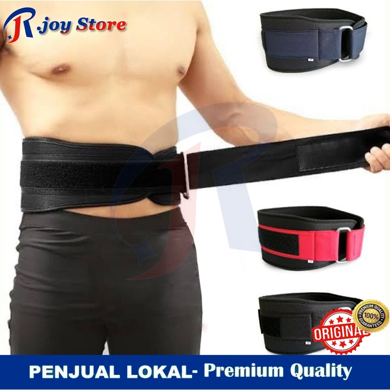 Jual R.joy Premium Waist Support Belt - Sabuk Gym Fitness ...