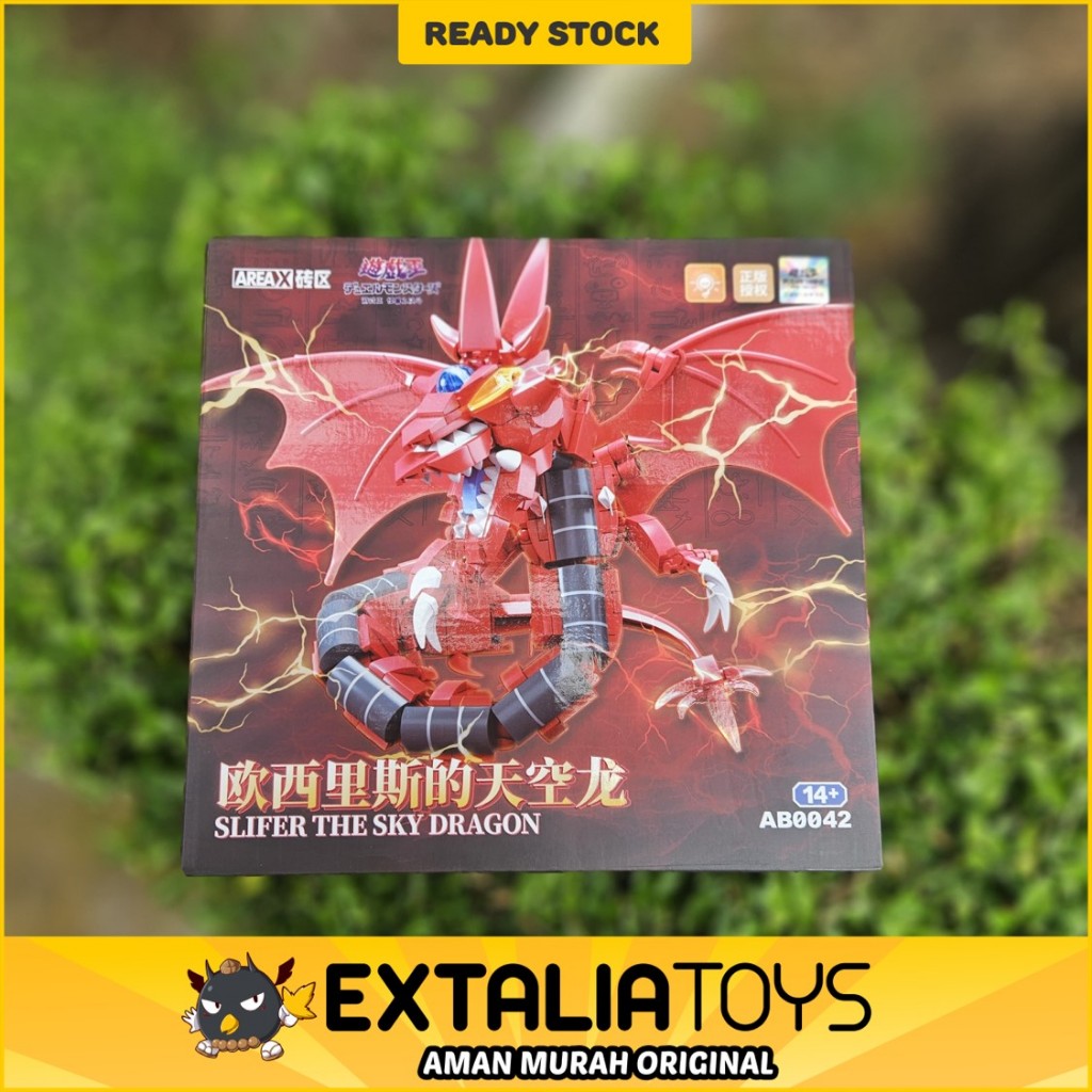 Jual Sembo Block AREA X Slifer The Sky Dragon - Yu-Gi-Oh LEGO BRICK ...