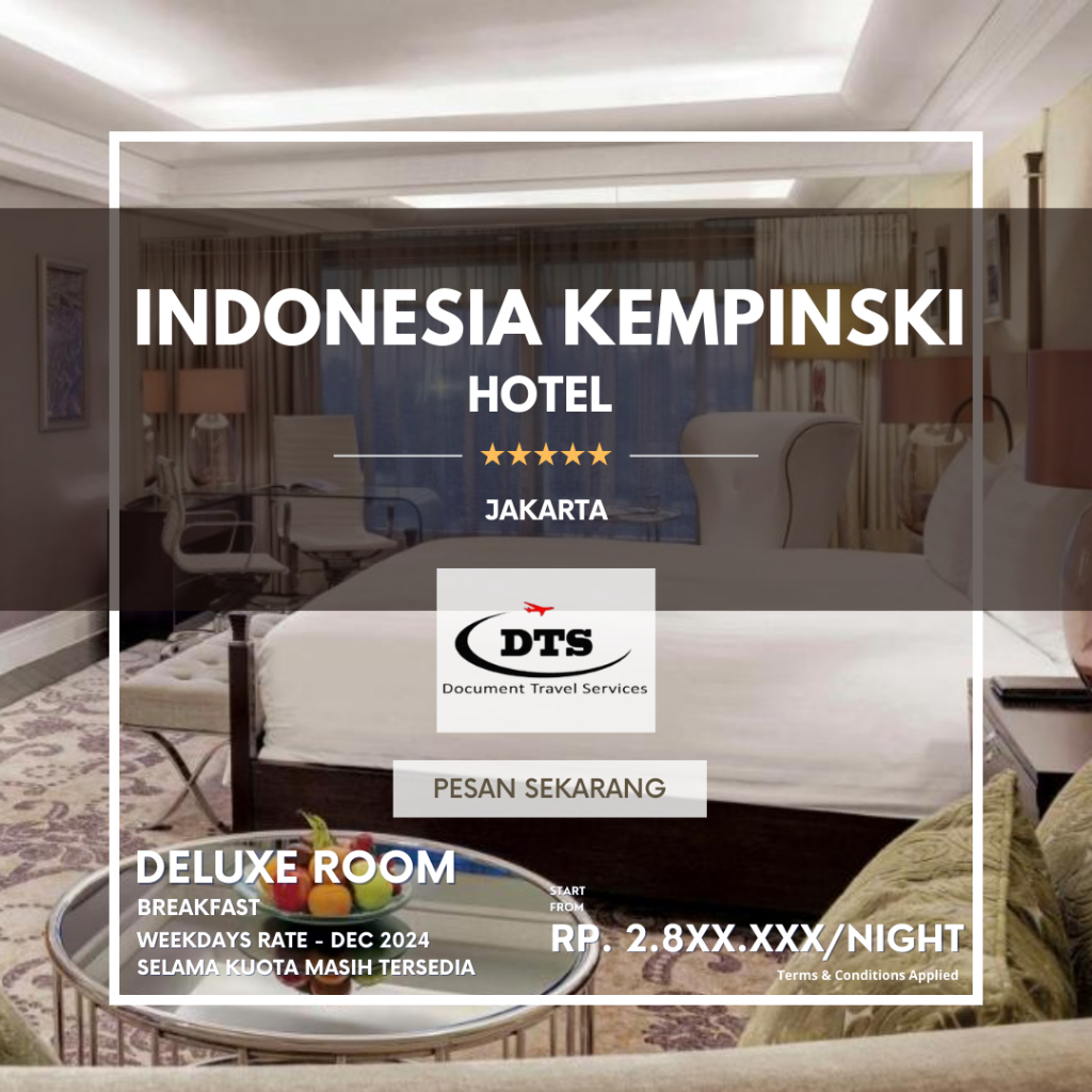 Jual PROMO VOUCHER HOTEL INDONESIA KEMPINSKI JAKARTA | Shopee Indonesia