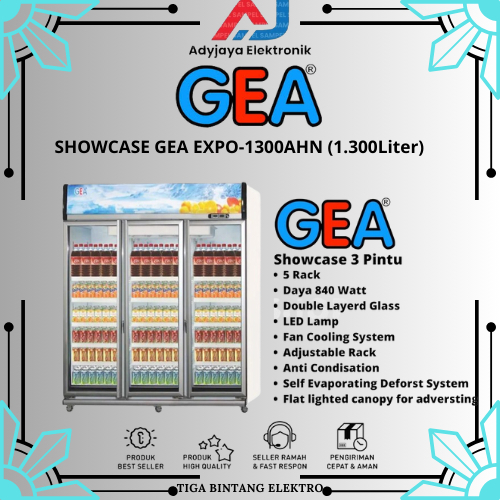 Jual SHOWCASE GEA EXPO-1.300 AHN ( 1.300 LITER ) | Shopee Indonesia
