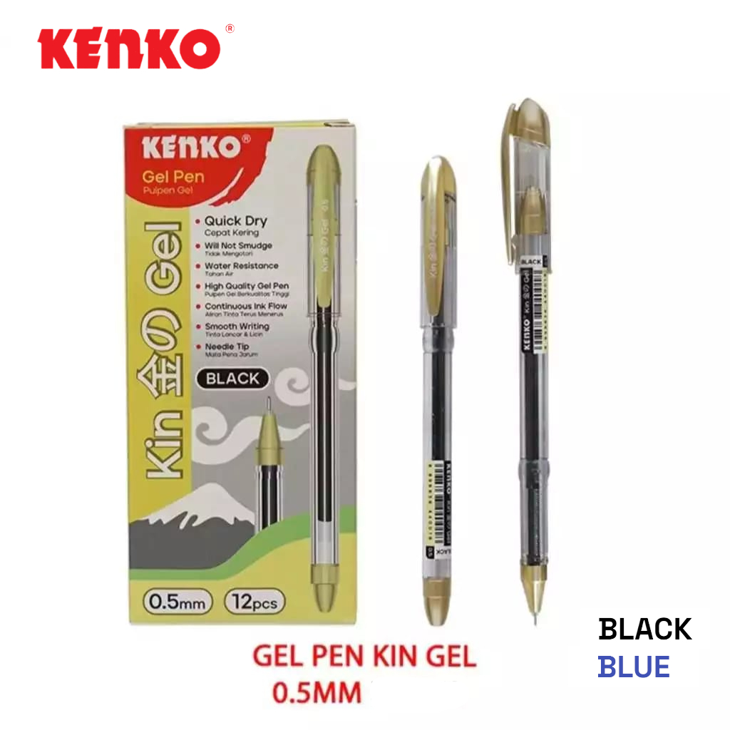 Jual Kenko Gel Pen Kin Gel 0.5mm | @1Pcs | Shopee Indonesia