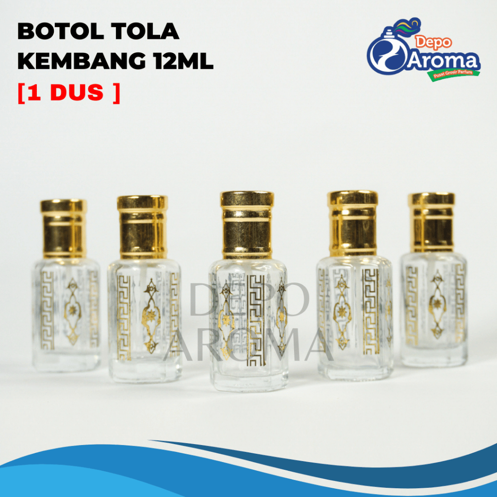 Jual [KEMASAN 1 DUS] Botol Parfum Tola Kembang Stick 3ml, 6ml, 12ml ...