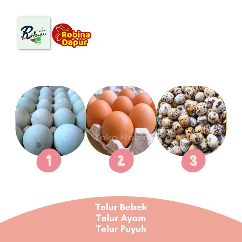 Jual Telur Bebek Telur Ayam Telur Puyuh Fresh | Shopee Indonesia