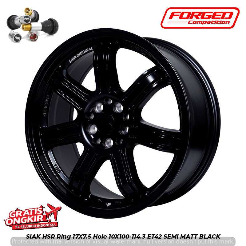 Jual VELG MOBIL SETANDAR INNOVA APV ERTIGA DLL MEREK SIAK R17 WARNA ...